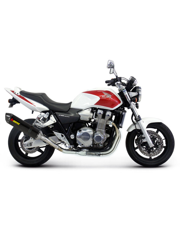 Silencieux Akrapovic carbone hexagonal pour Honda CB1300 2003-2013