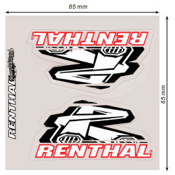 Paire de stickers Renthal